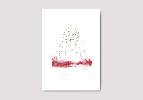 Art print [unafraid] – Take Collection